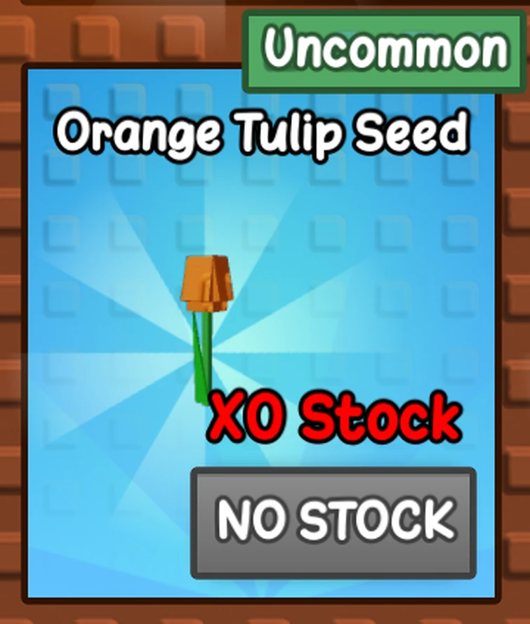 The Orange Tulip lives! | Fandom