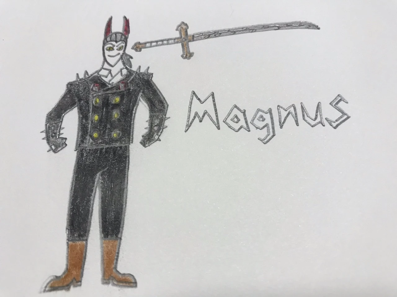 My 3rd Desined Character: Magnus | Fandom