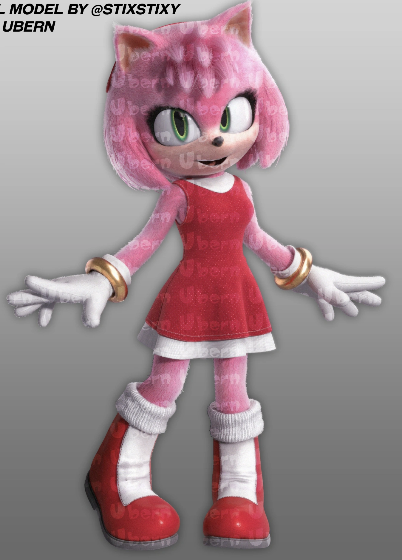 That's Amy Rose from Sonic The Hedgehog 4 (2027) | Fandom