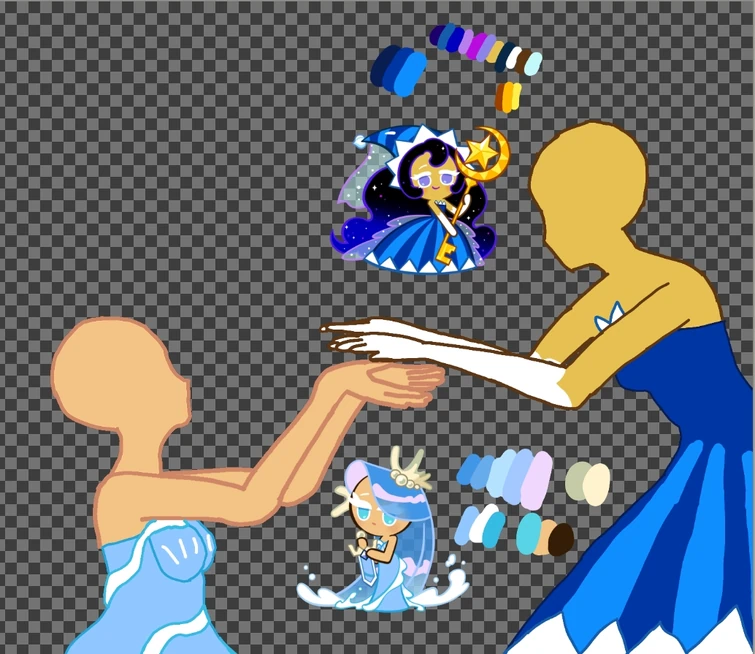 SeaMoon (Sea Fairy x Moonlight) Fanart Wip! 🌊🌙 | Fandom