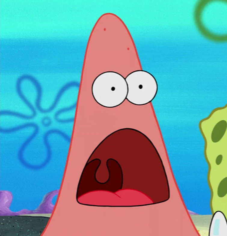 Patrick Star Funny Face
