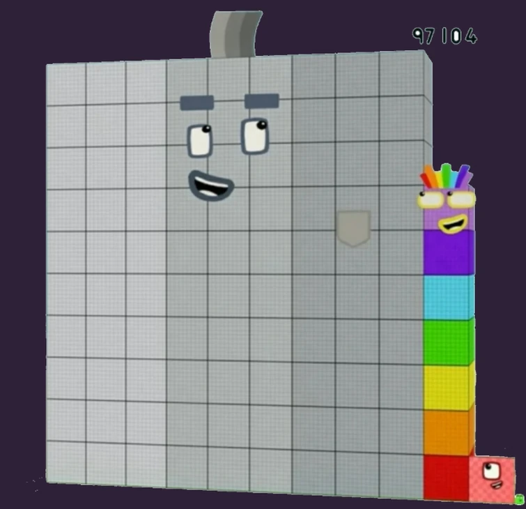 Im still suprised this numberblock was a massive meme 5 years ago ...