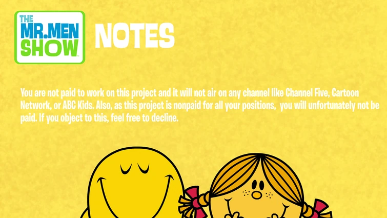 HELP WANTED ON MR MEN FAN REBOOT! | Fandom