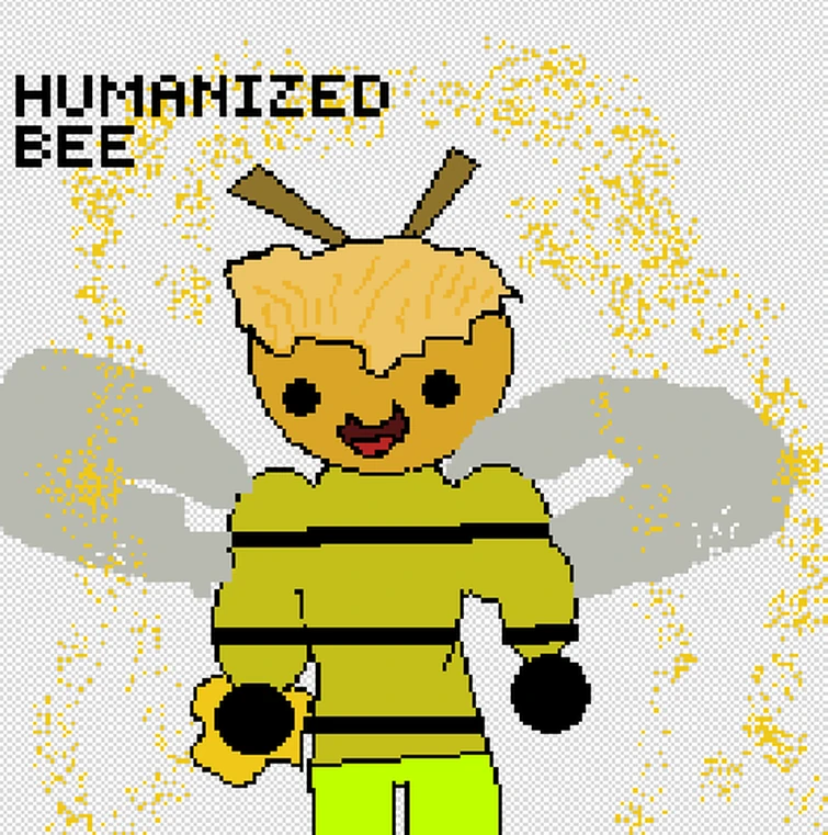Humanized bee to pollinate purple dahlia XD | Fandom