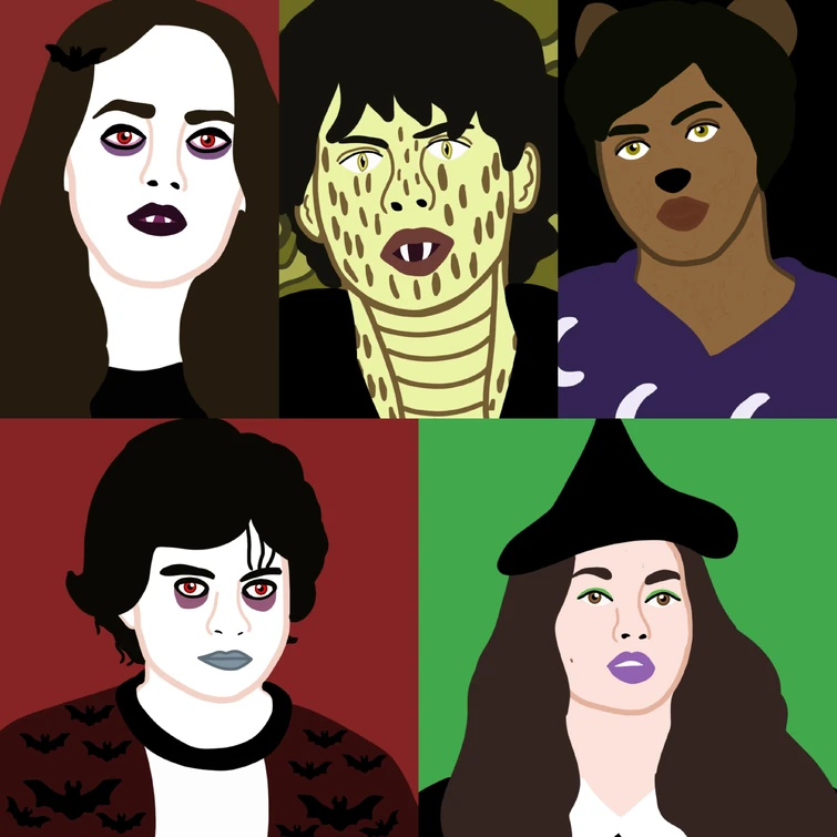 CK Teens as Monsters | Fandom