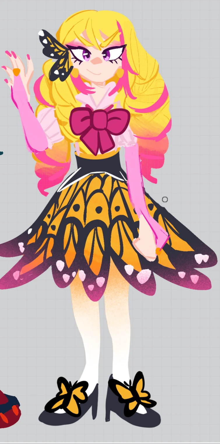 HiroSky Redesign- Cure Butterfly | Fandom