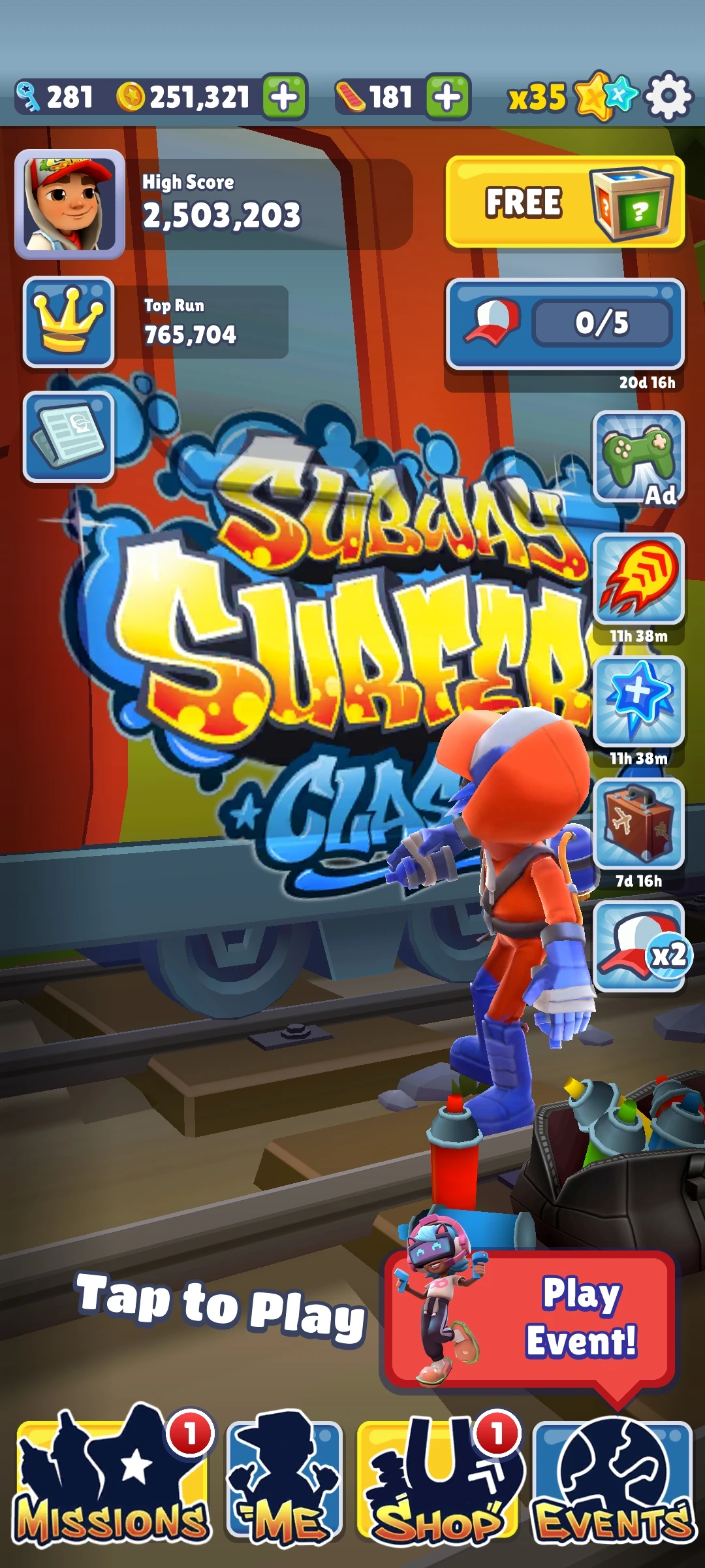 Welcome To Subway Surfers: Classic, Super Runner Jake! | Fandom