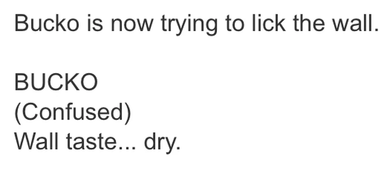 Bucko eats things | Fandom