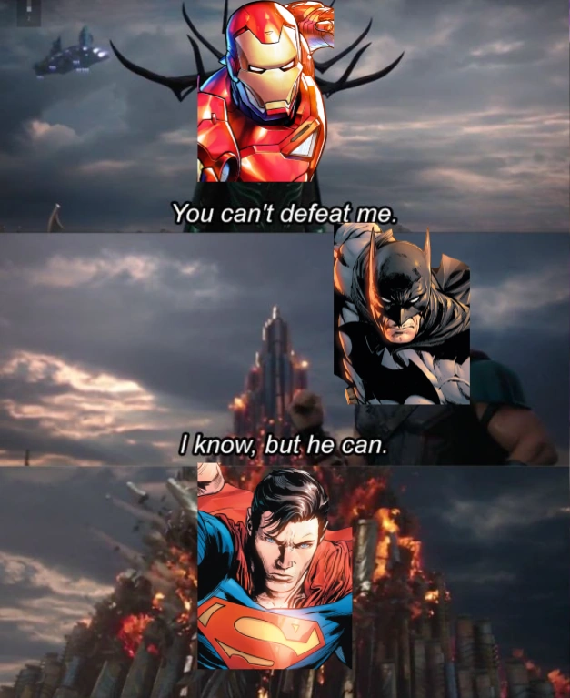 Check out this Batman VS Iron Man meme I made | Fandom