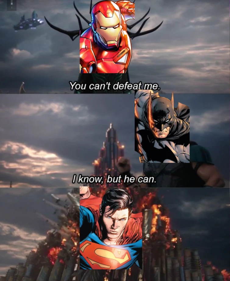Check out this Batman VS Iron Man meme I made | Fandom