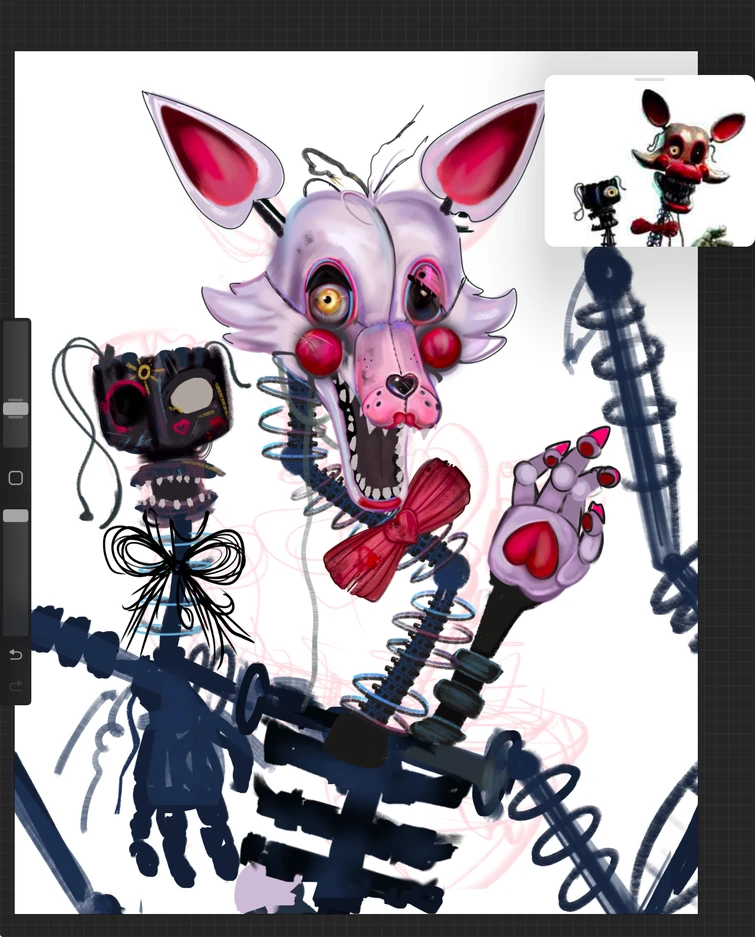 Mangle art (work-in progress) | Fandom