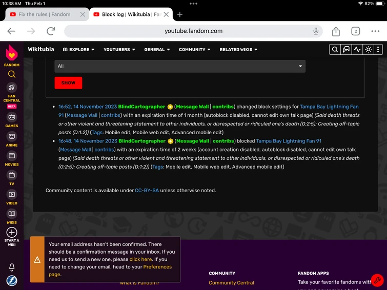 Fix the rules | Fandom