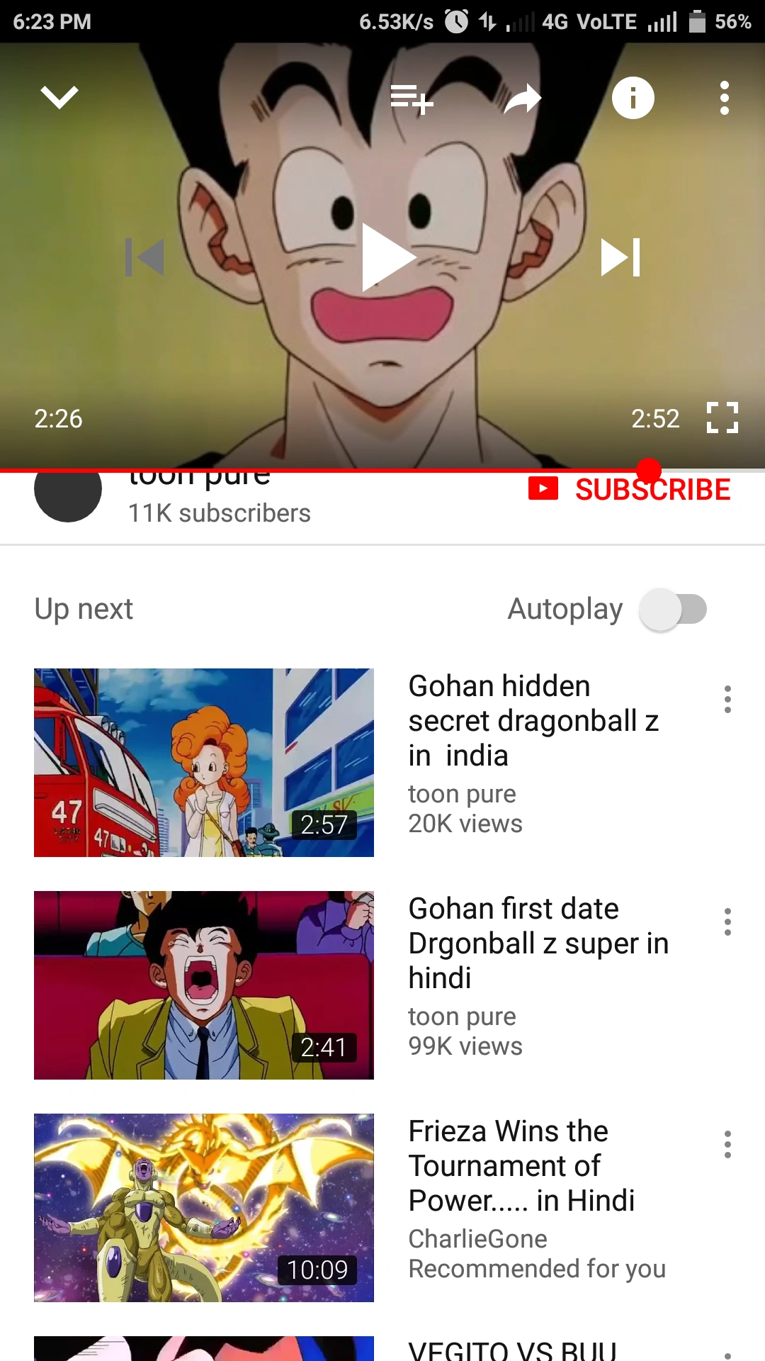 Who is the blonde girl that likes Gohan in DBZ Kai: TFC? | Fandom