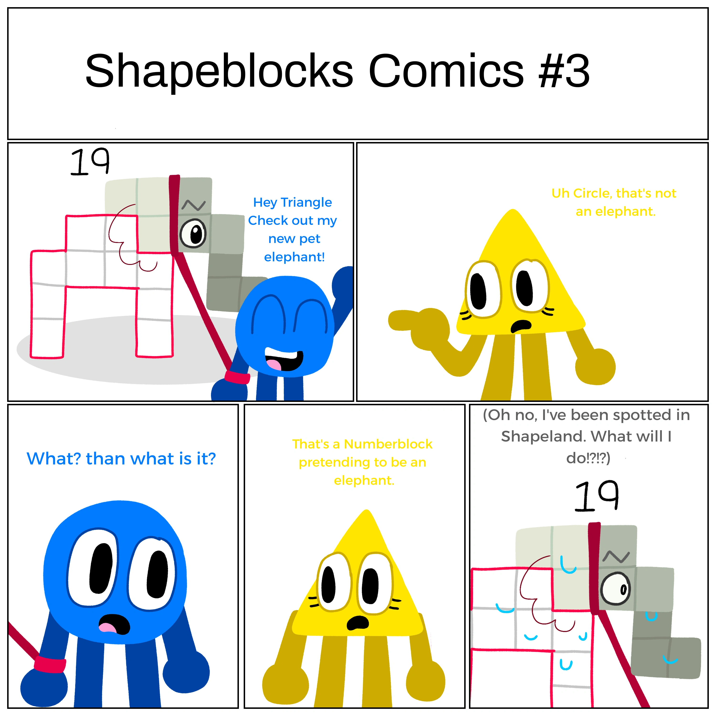 Shapeblocks Comic #3: Circle's New Pet | Fandom