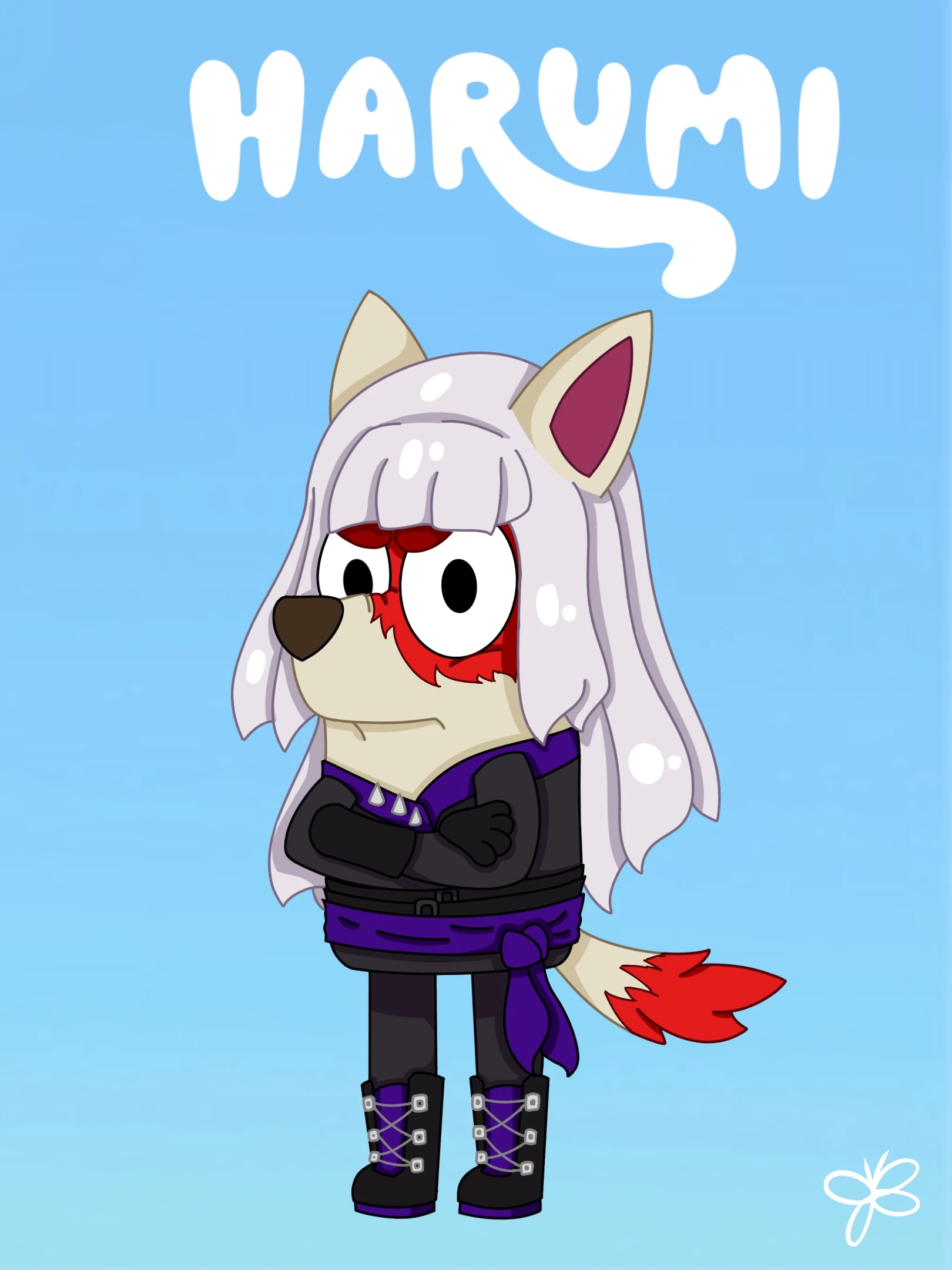 Harumi is angry that I turned her into a cartoon dog XD | Fandom