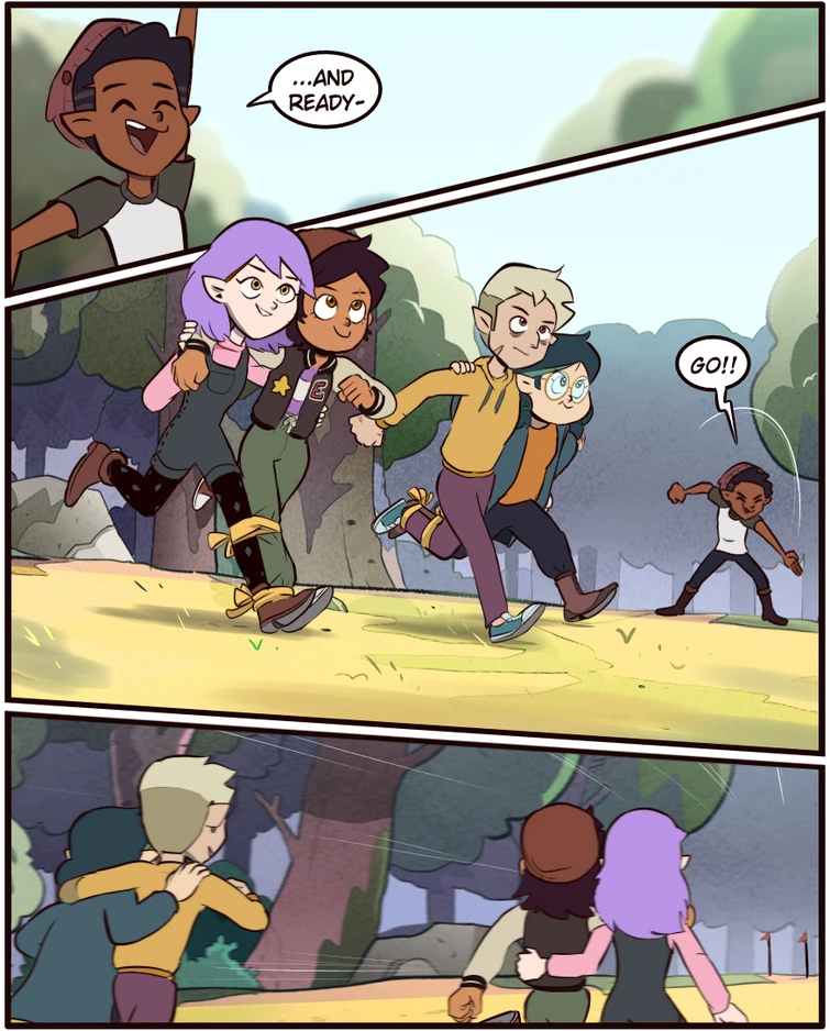 [morningmark] three-legged race | Fandom