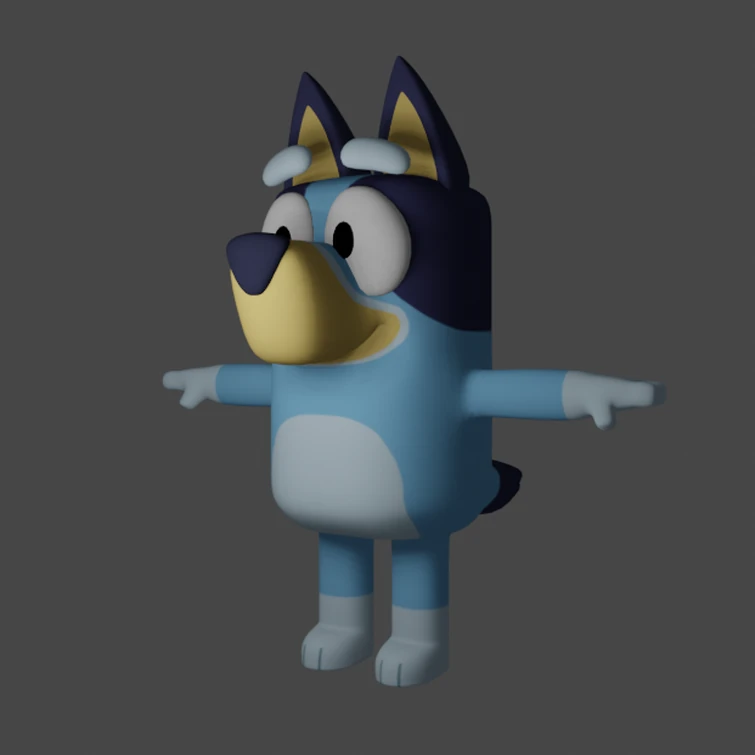 T posing Bluey | Fandom