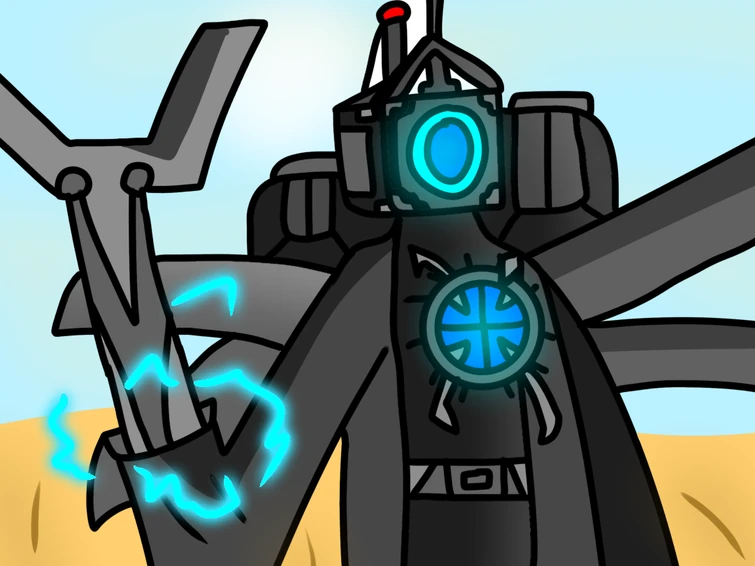 Astro arm titan cameraman art. This took me a long time | Fandom