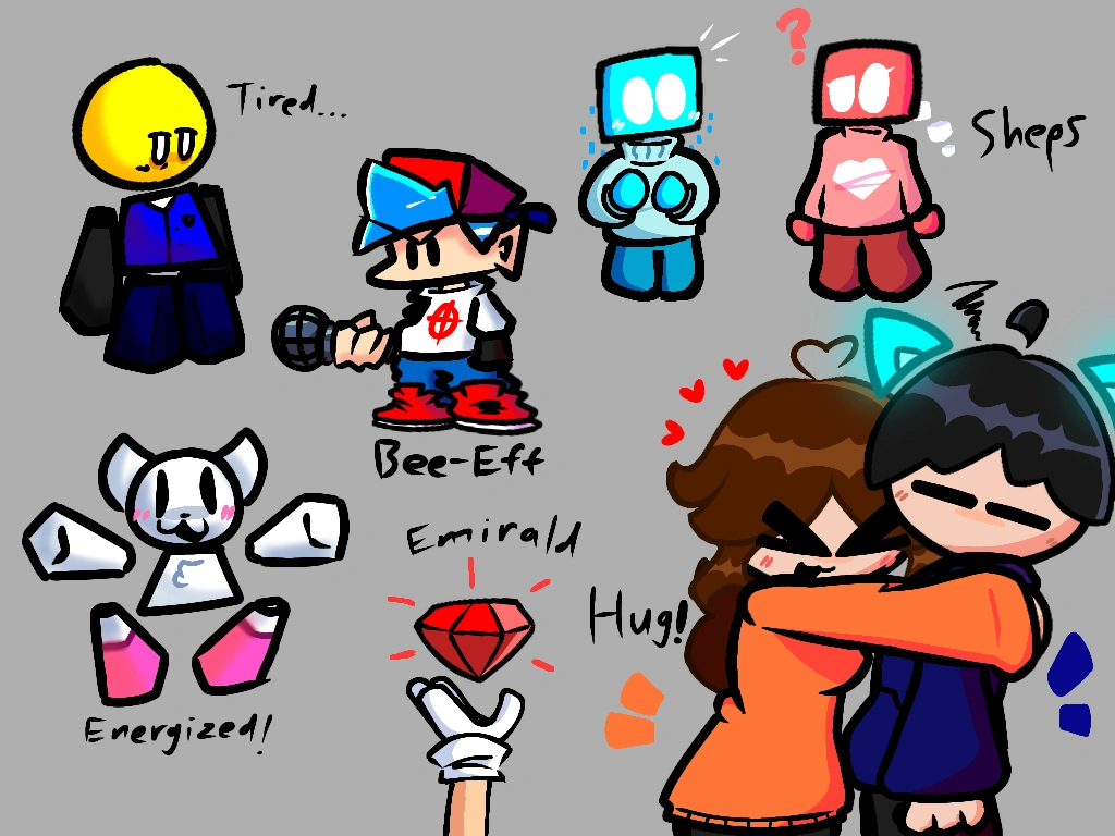 *bobot appears and drops a sheet of doodles* | Fandom