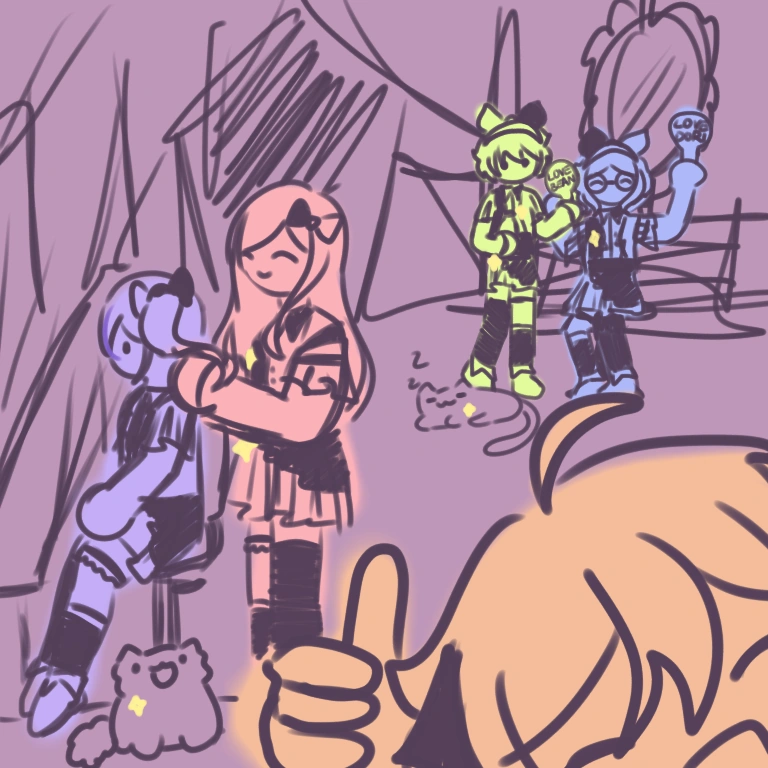 sorry that the "abusing mafuyus mom" drawing is taking a while!! | Fandom