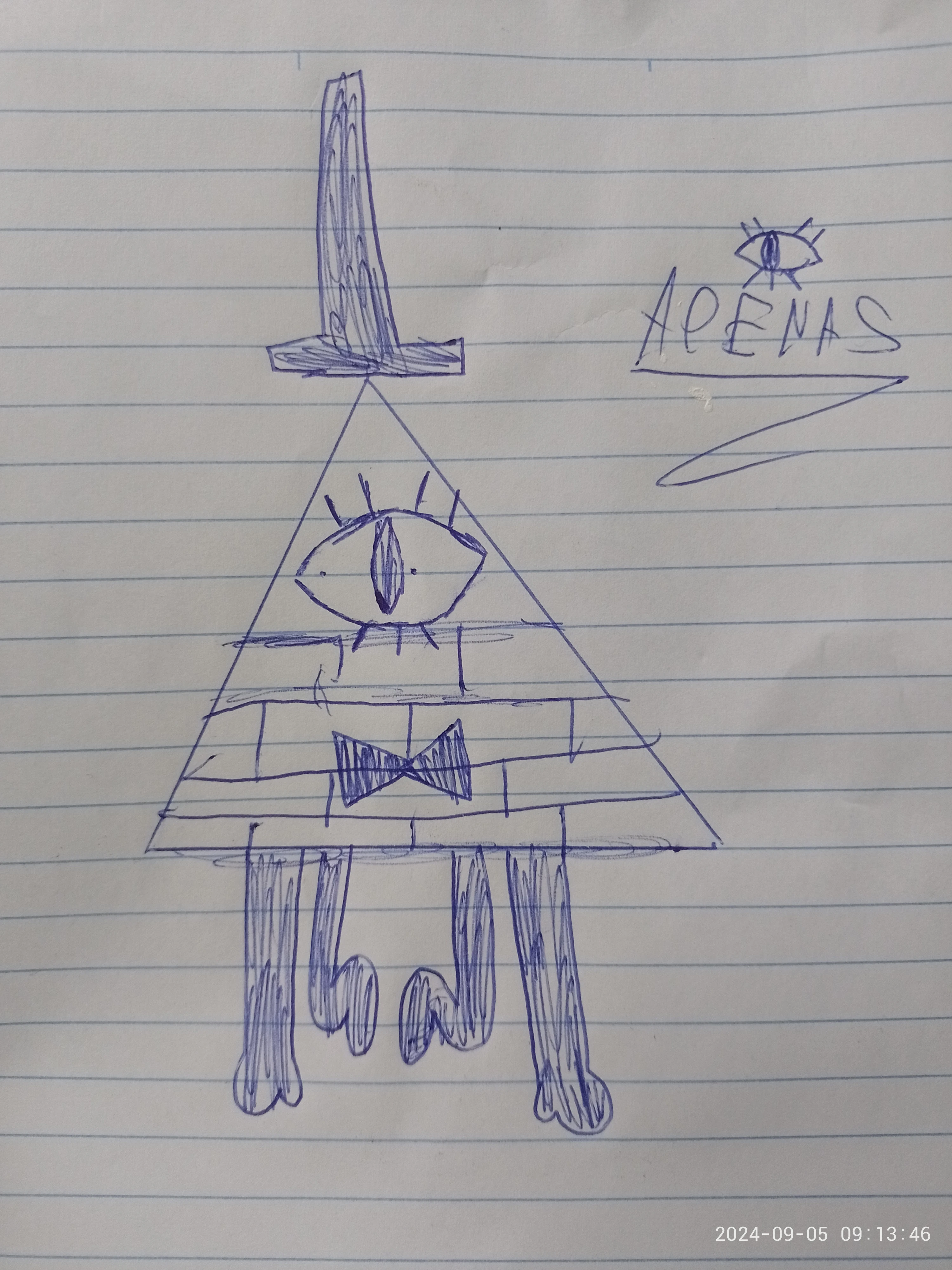 //my Bill Cipher drawing | Fandom