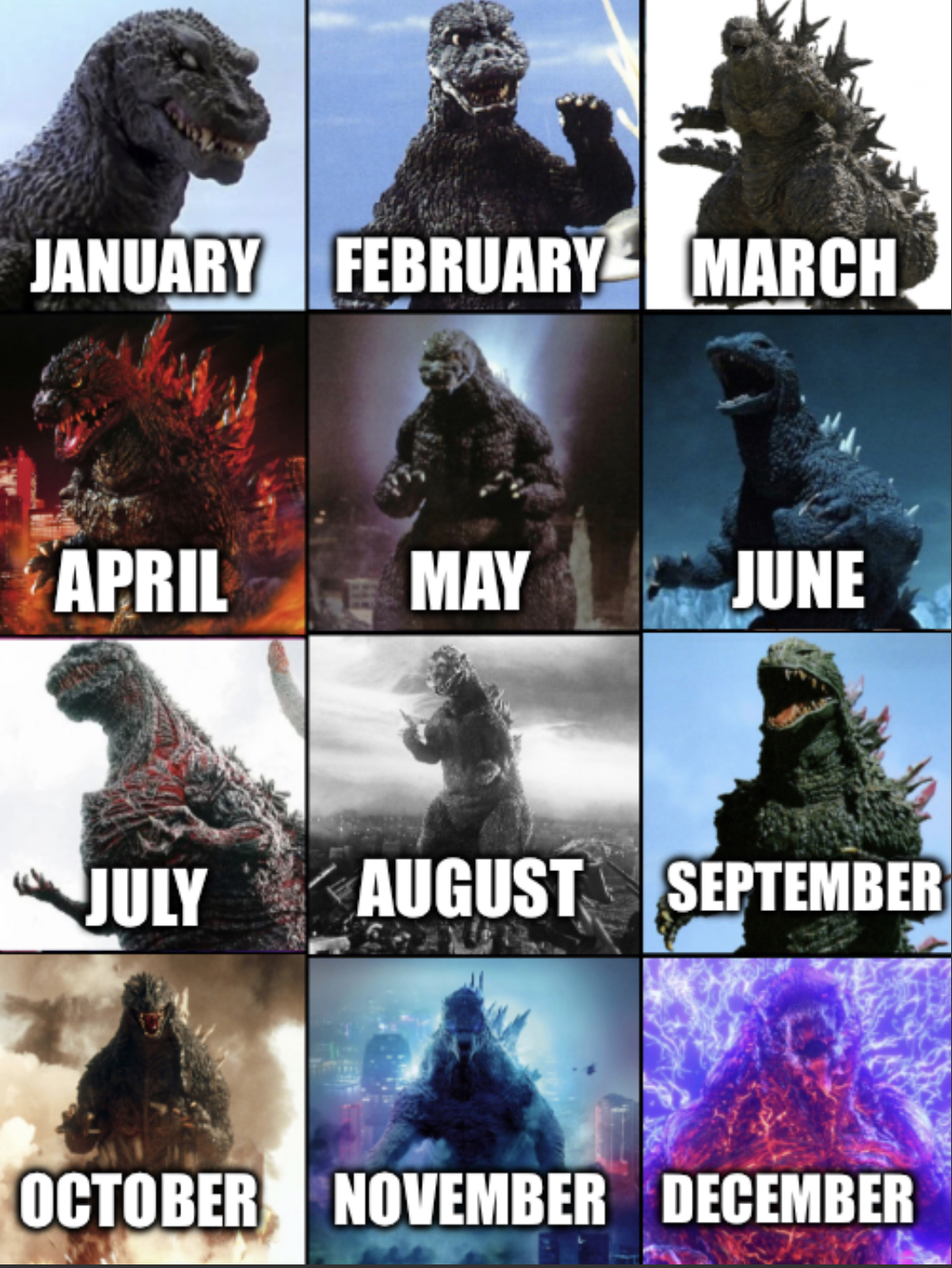 Your month is your godzilla | Fandom