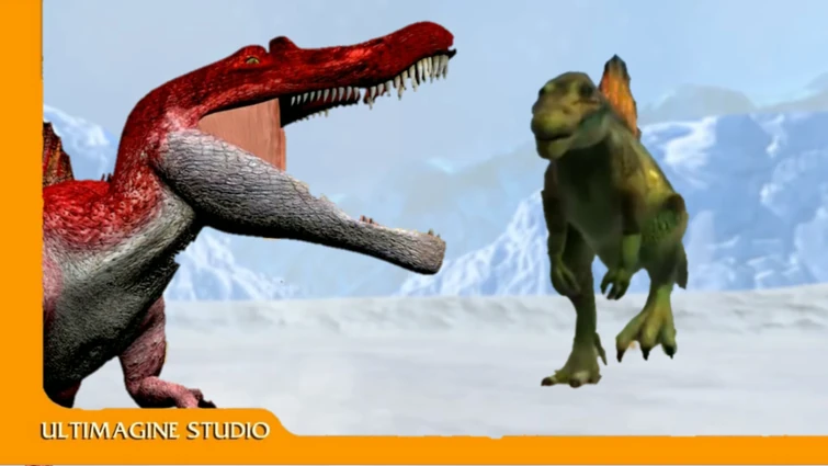 Dinosaurs battle world championship Spinosaurus vs Dino master ...