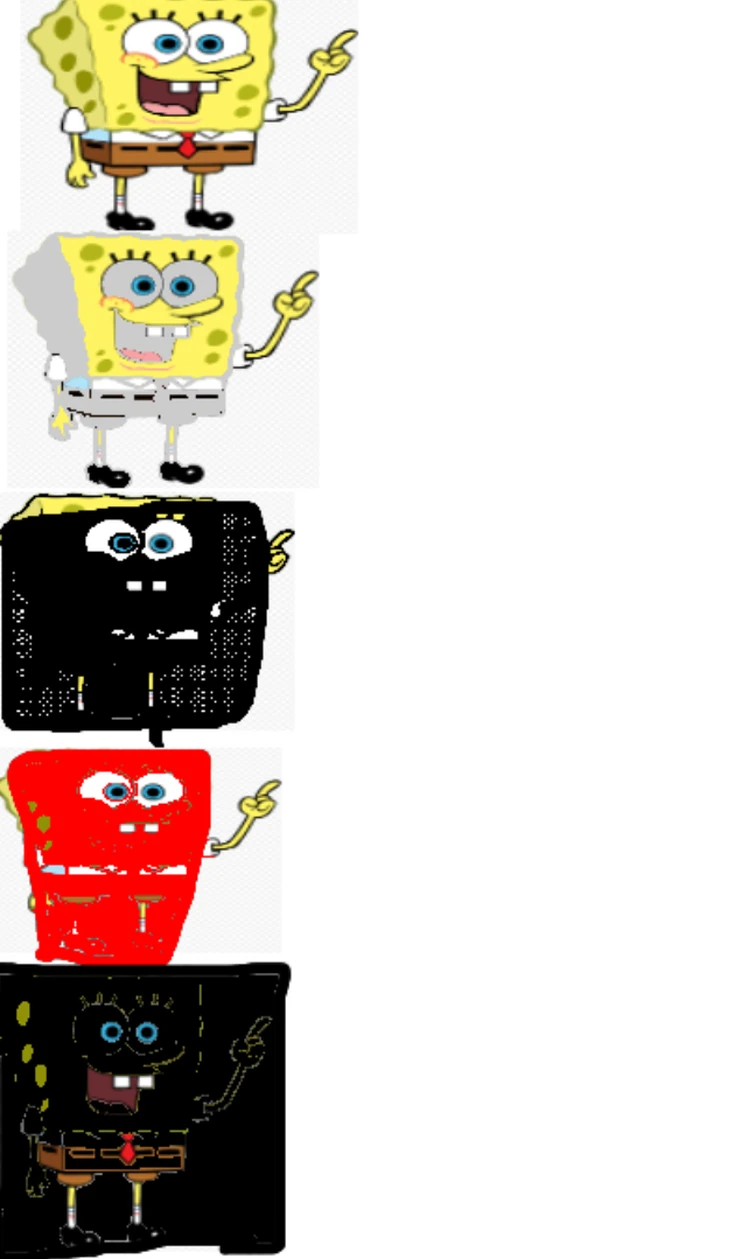 Spongebob becoming uncanny template | Fandom