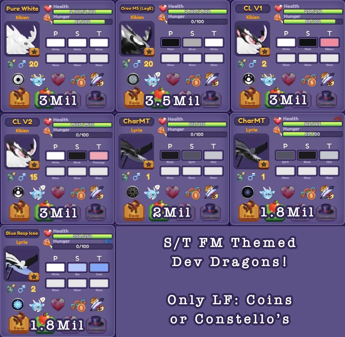 S/T Themed Dev Dragons | Fandom