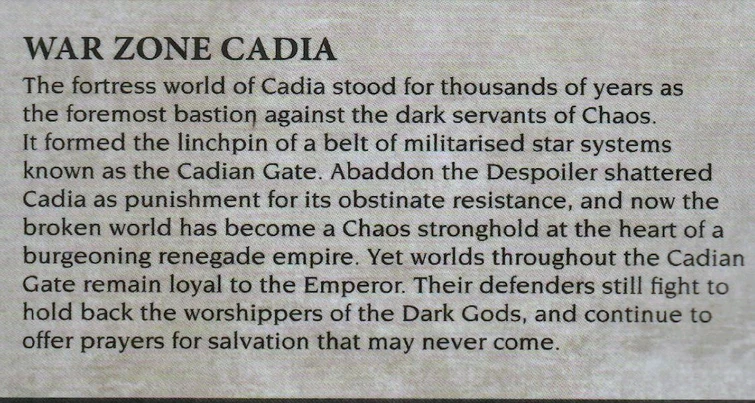 Should Cadia still exist? | Fandom