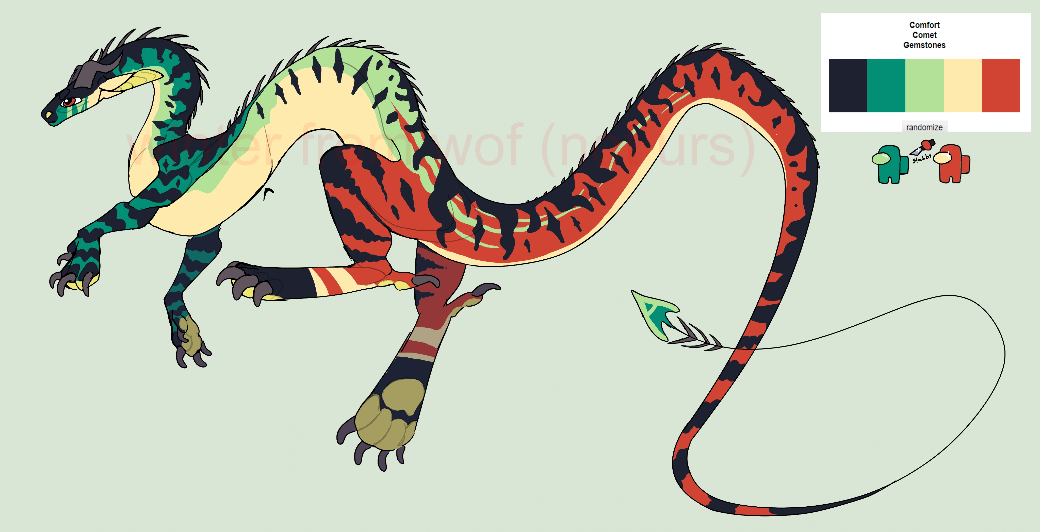 raffling this random creature i made in magma | Fandom