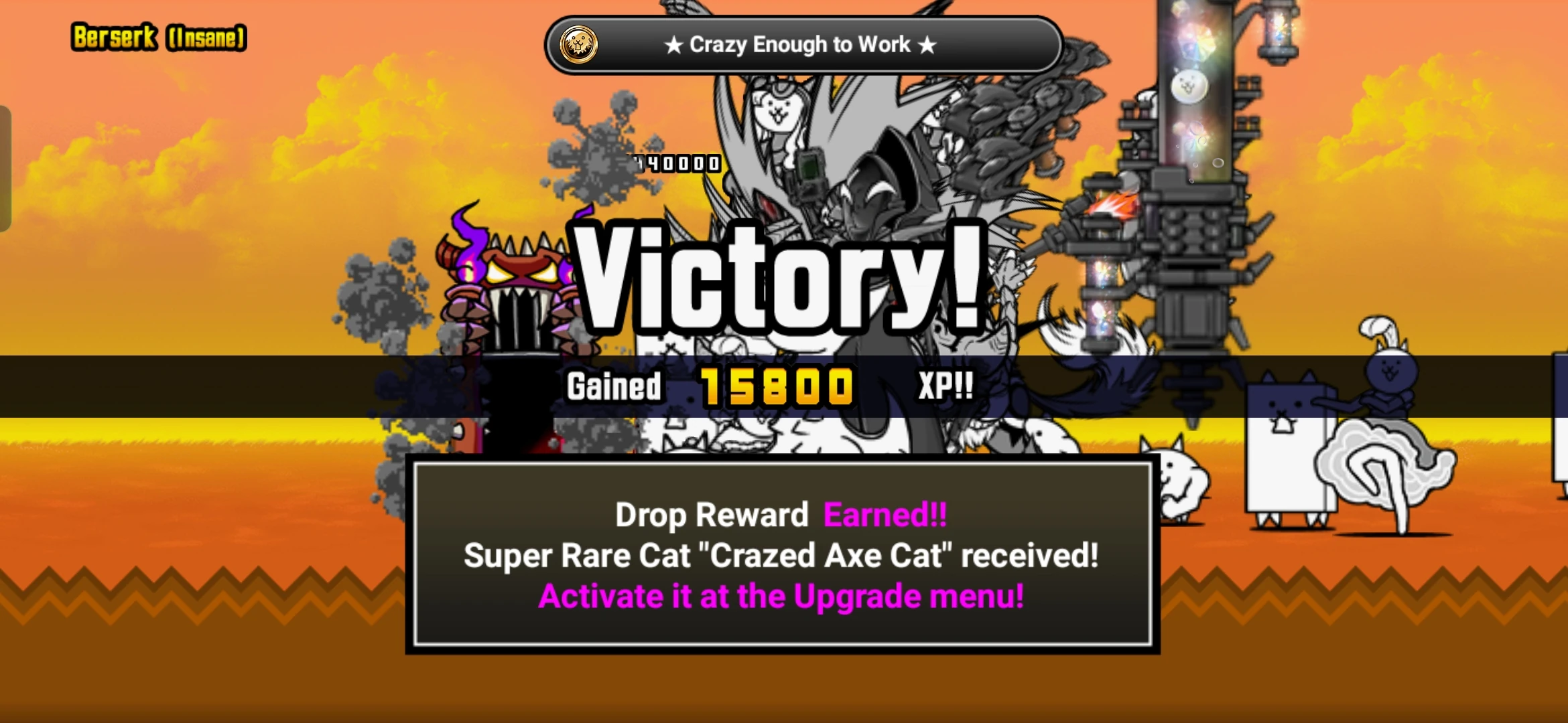 I beat crazed cat family | Fandom