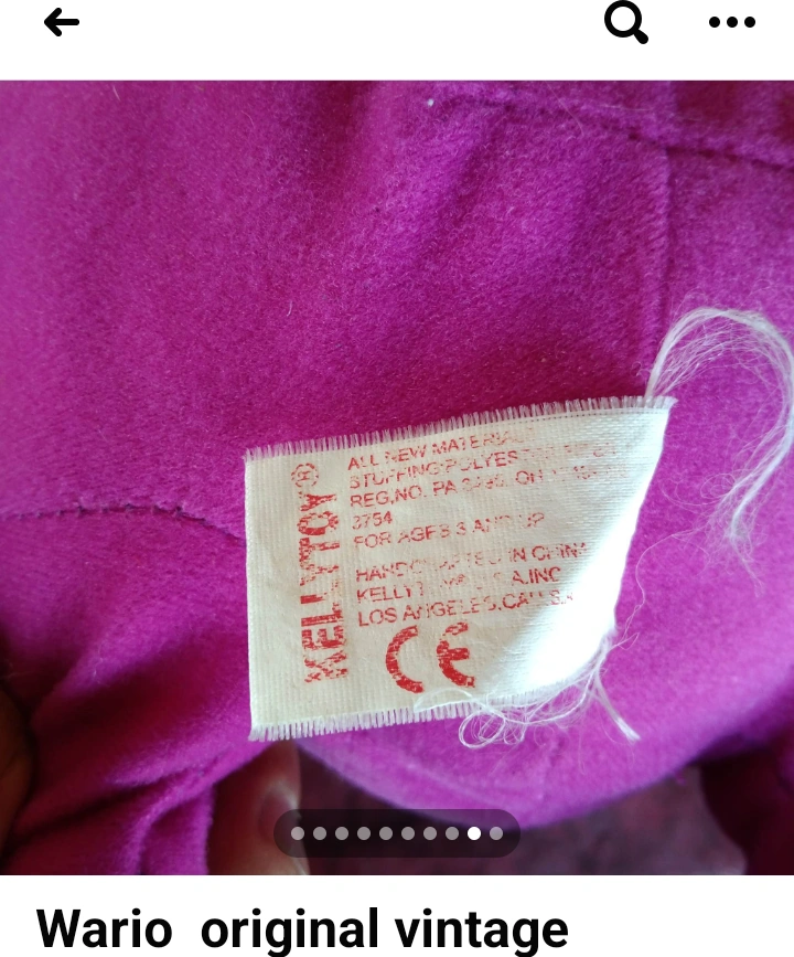 This is an oficial Wario Kellytoy Plush? | Fandom