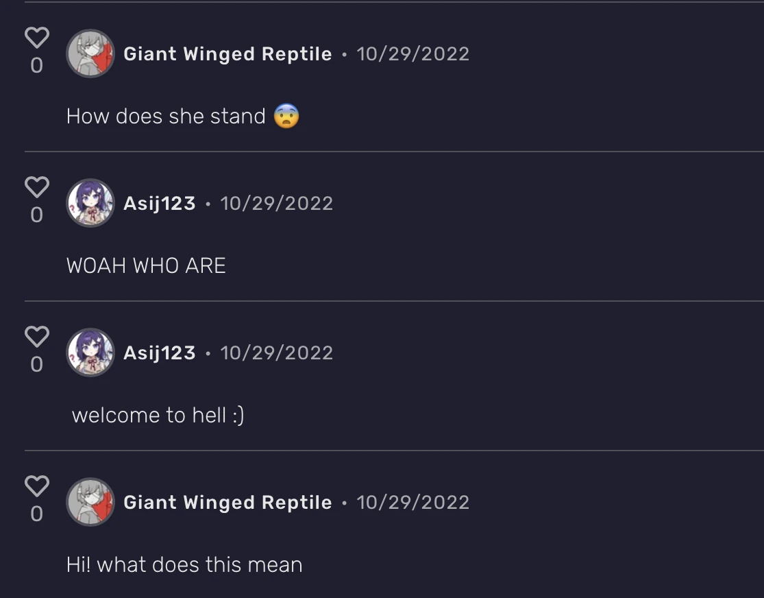 kiara was the first one to interact with me lolol | Fandom