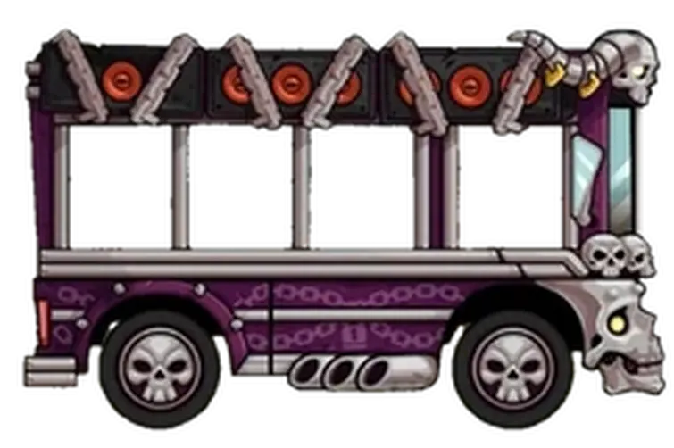 well thankfully the new bus paints on the HCR2 fandom is transparent ...