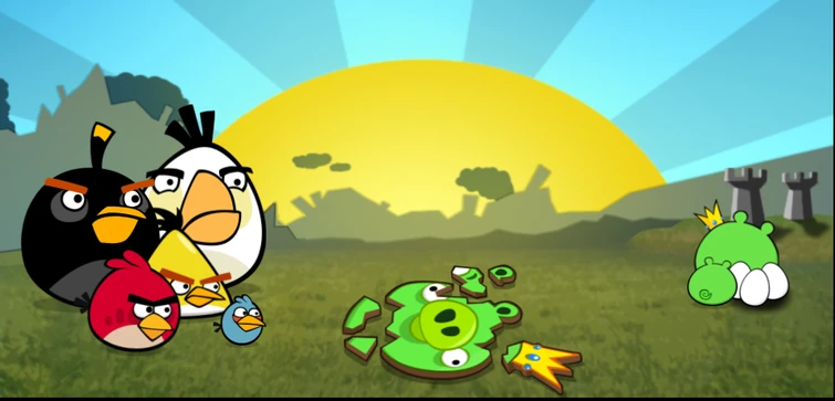 My Fan-made Cutscene from Angry Birds Classic and Seasons (remastered ...