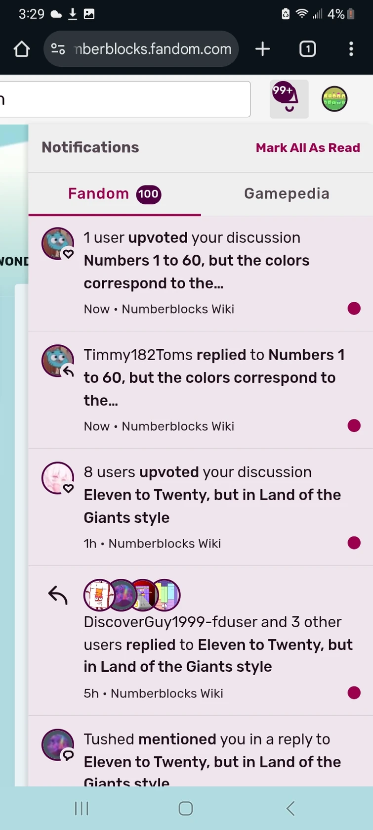100 notifications?!? | Fandom
