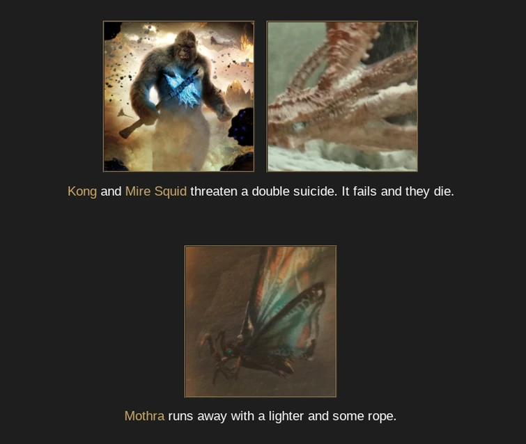Monsterverse Kaiju Hunger Games | Fandom