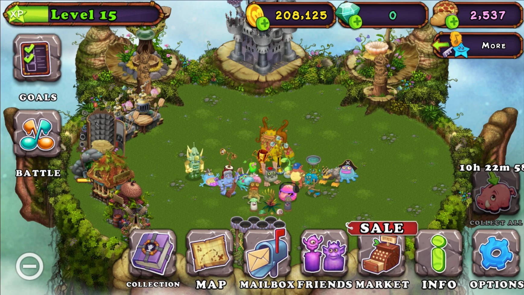 Just finished "decoration" for the plant island! Now wut | Fandom