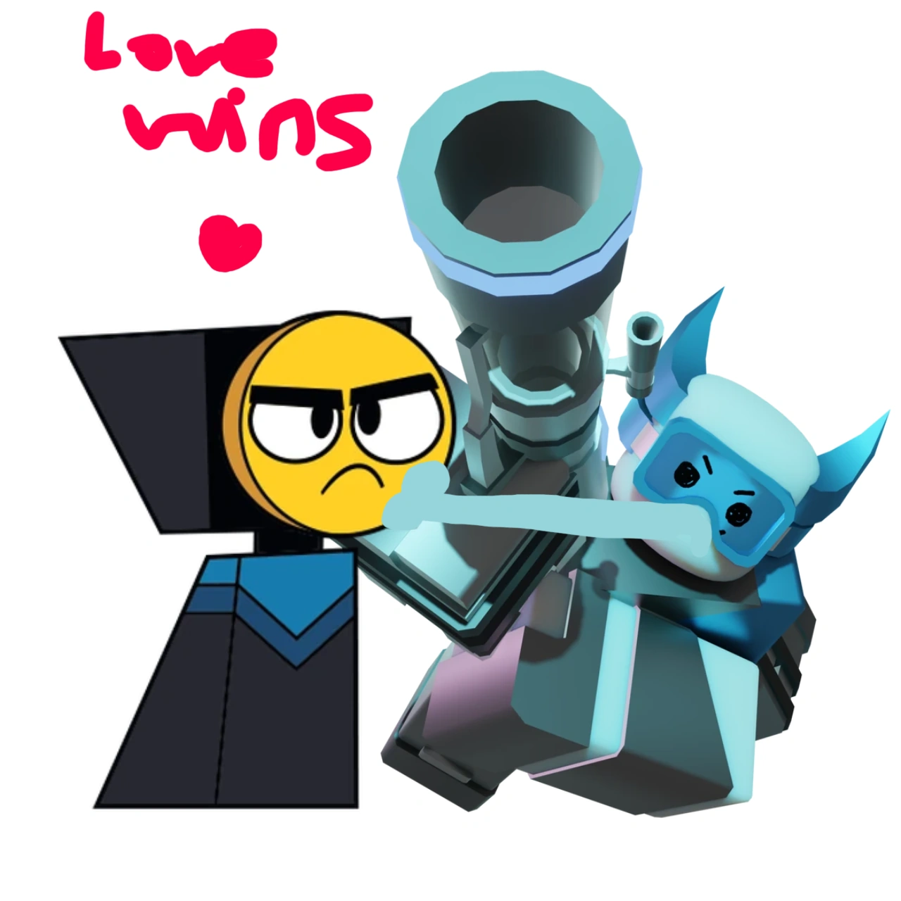 "im having a good day" picture of rocket kissing master frown: | Fandom