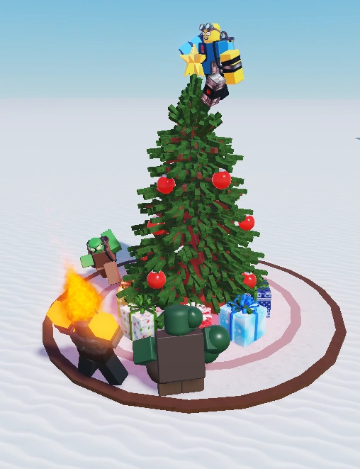 My funni zombies around da christmas tree! | Fandom