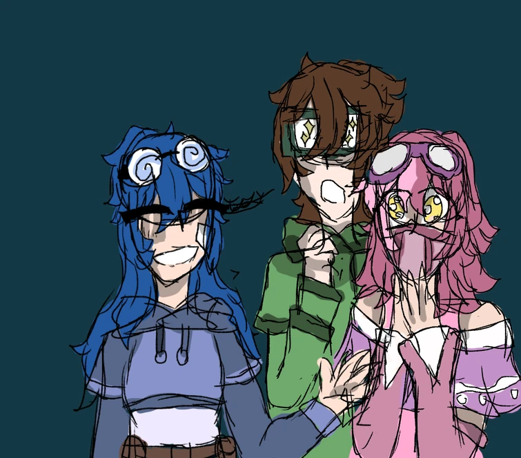 New persona, New me (also some krew cyber/gearpunk au art) | Fandom