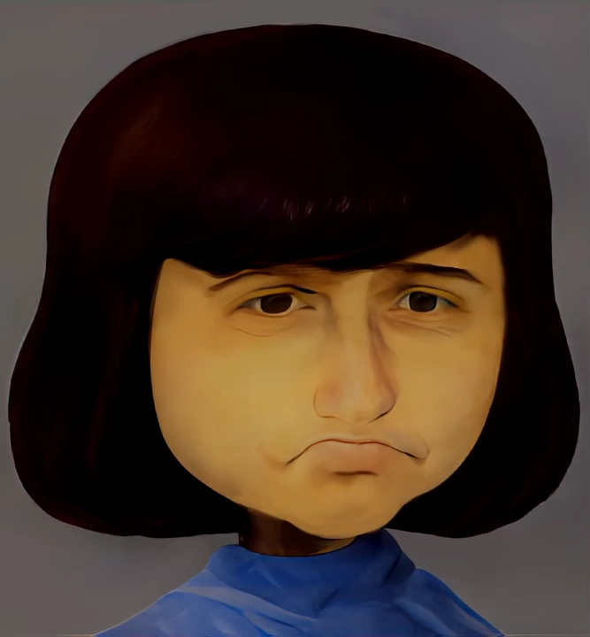 When nobody made their own fanmade frisk becoming uncanny/canny phases ...