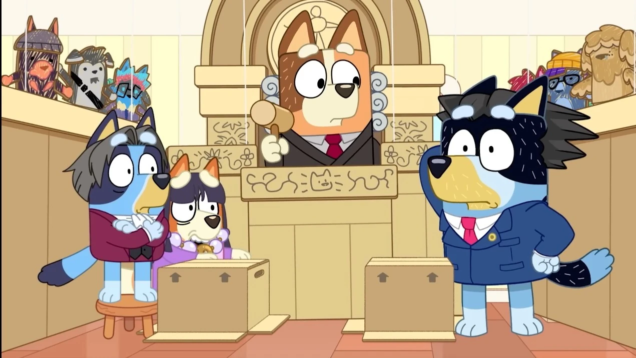 Bluey x Ace Attorney is crazy! | Fandom