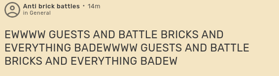 Somebody ban this guy. | Fandom