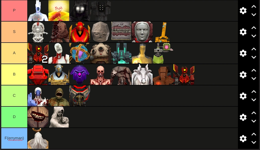 My ULTRAKILL Enemy Tierlist | Fandom