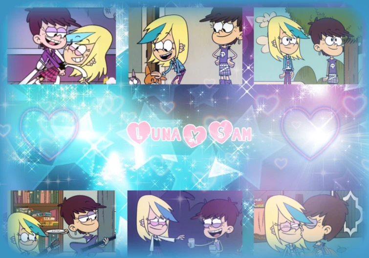 SaLuna Collage 💜💙💜💙 | Fandom