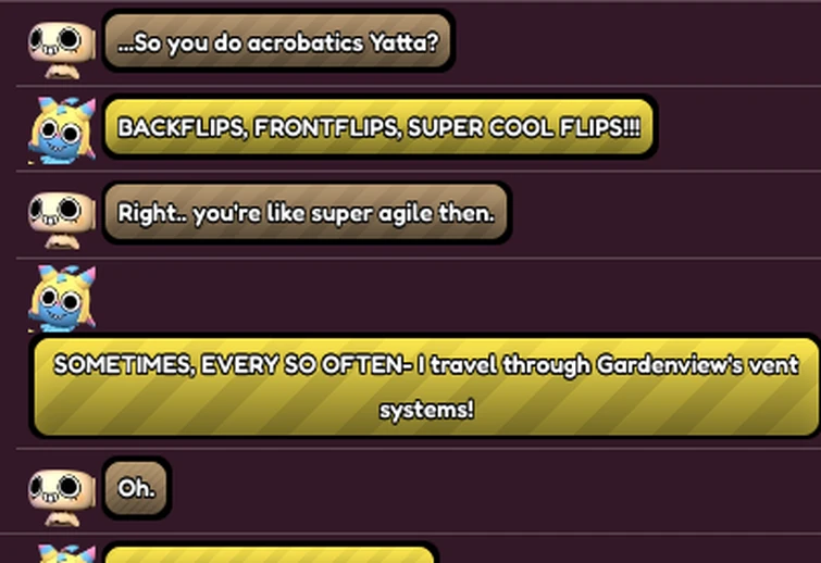 Im in your walls toodles >:) Yatta Core | Fandom