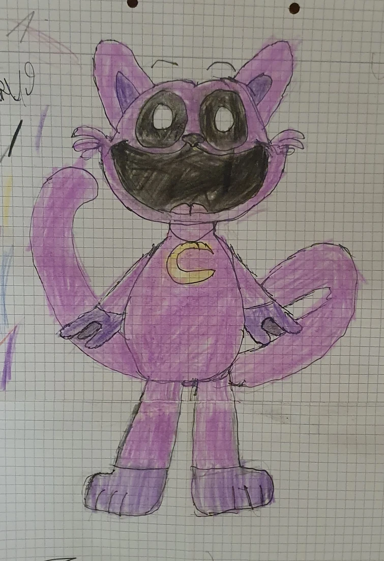 I tried drawing catnap | Fandom