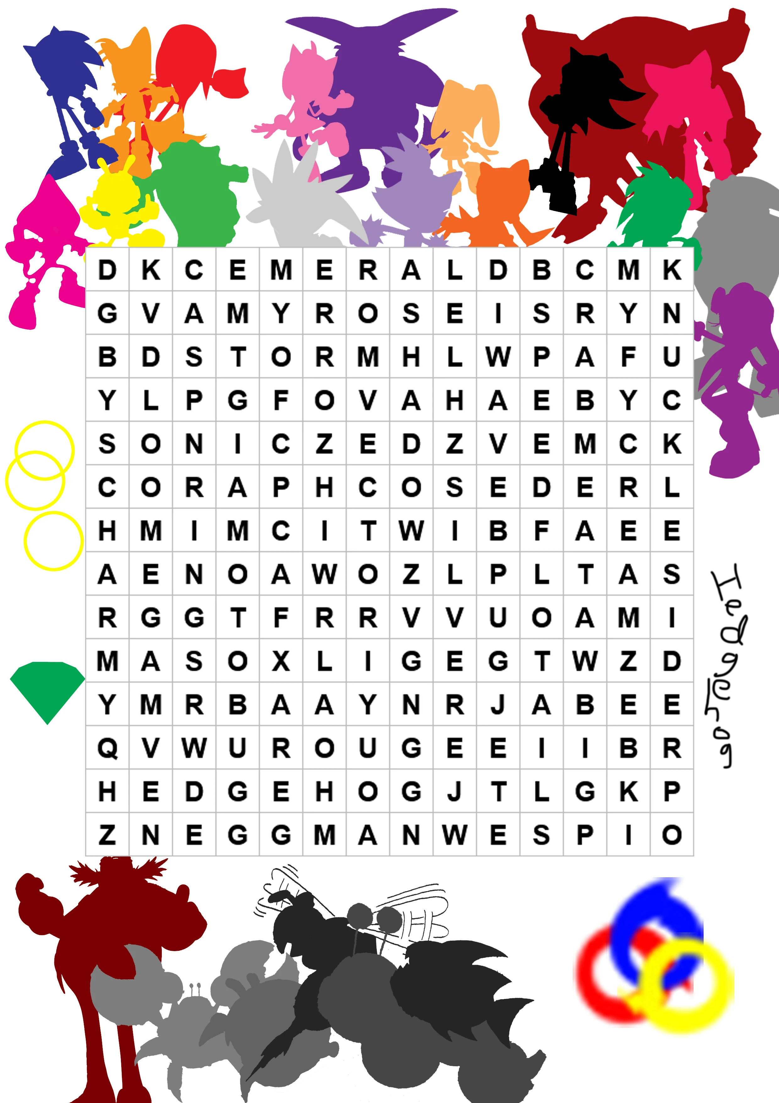 I made a word search | Fandom